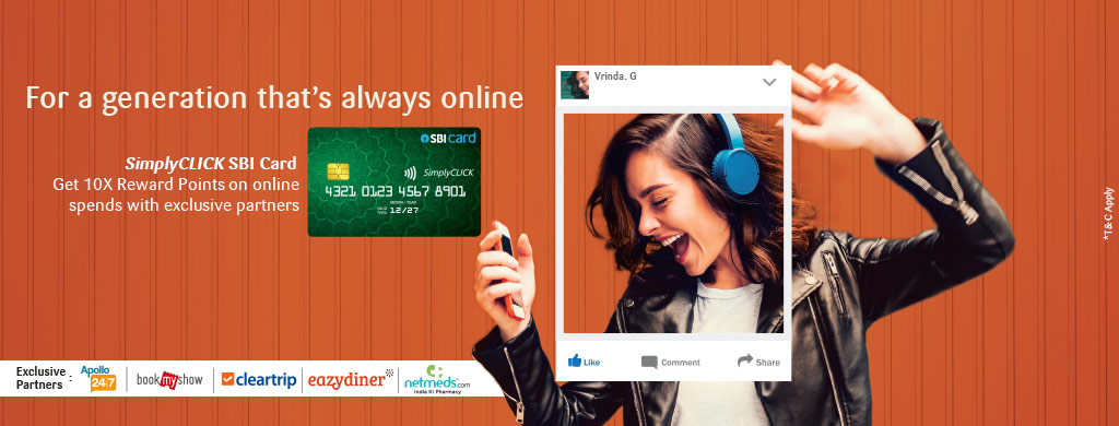 SBI SimplyCLICK Advantage Card - Know More & Apply Now | SBI Card