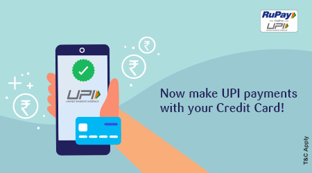 UPI on SBI Credit Card