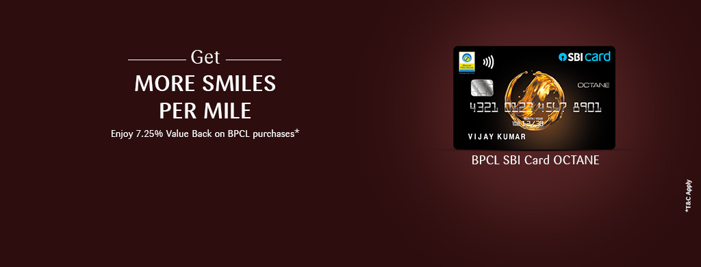 BPCL SBI Credit Card OCTANE - Fuel Credit Card - Apply Now | SBI Card