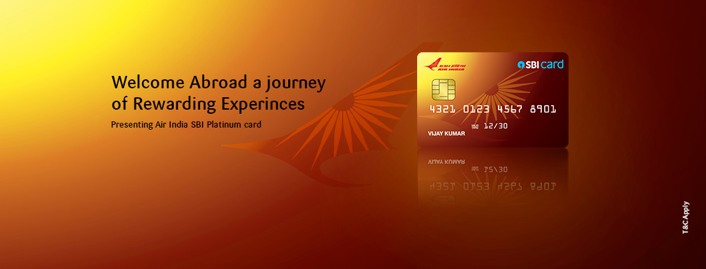 Air India SBI Platinum Credit Card - Apply Now | SBI Card