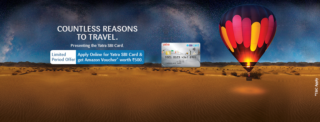 Yatra SBI Credit Card - Unmatched Benefits - Apply Now | SBI Card