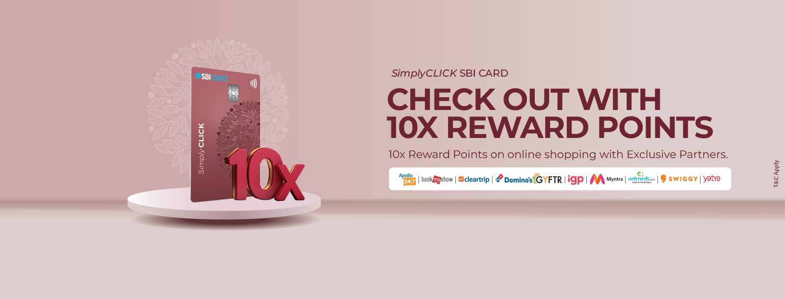 SimplyCLICK SBI Credit Card - Benefits & Features - Apply Now | SBI Card