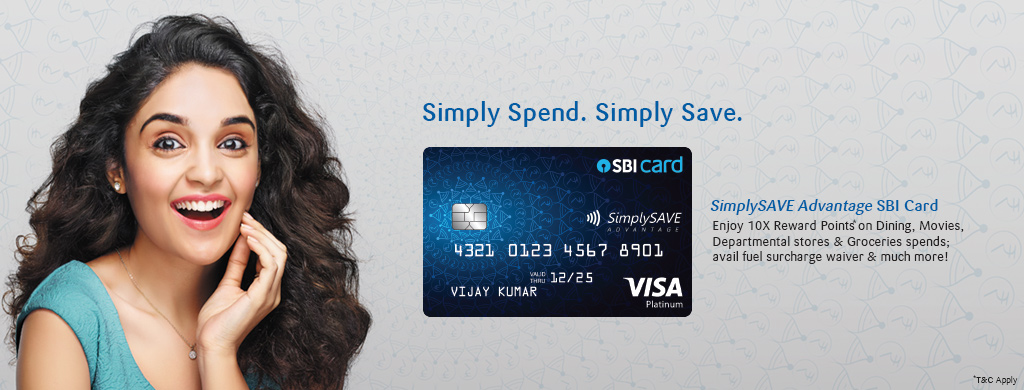 SBI SimplySAVE Advantage Credit Card - Benefits & Features - Apply Now | SBI Card