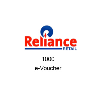 Buy Reliance Retail eVoucher Rs 1000 - Redeem Credit card points | SBI Card
