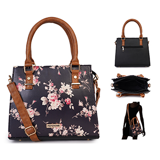 Buy PEPERONE Orpin Black Satchel - Redeem Credit card points | SBI Card